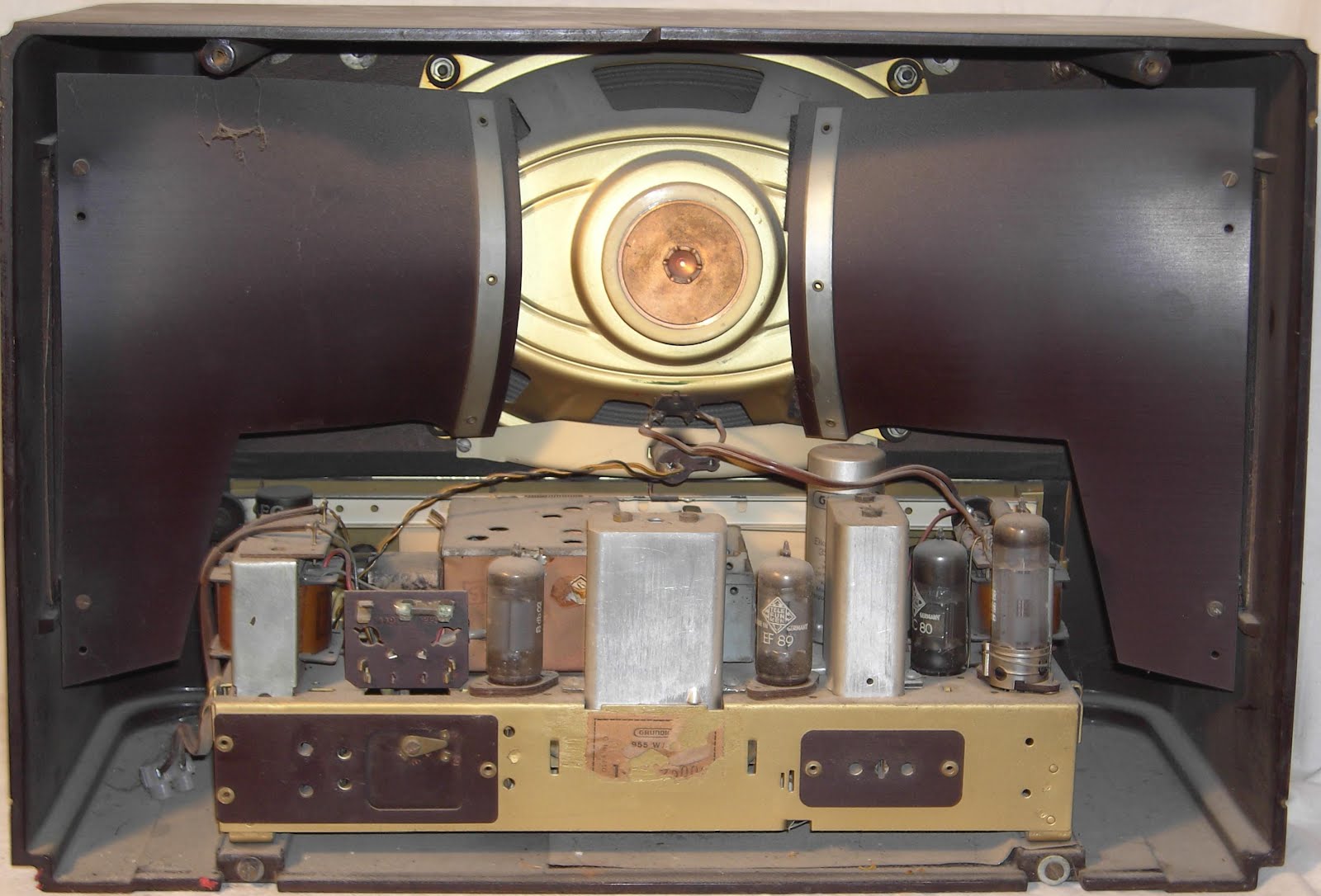 Nobbys Dampfradio-Sammlung: GRUNDIG Type 955 W 3D