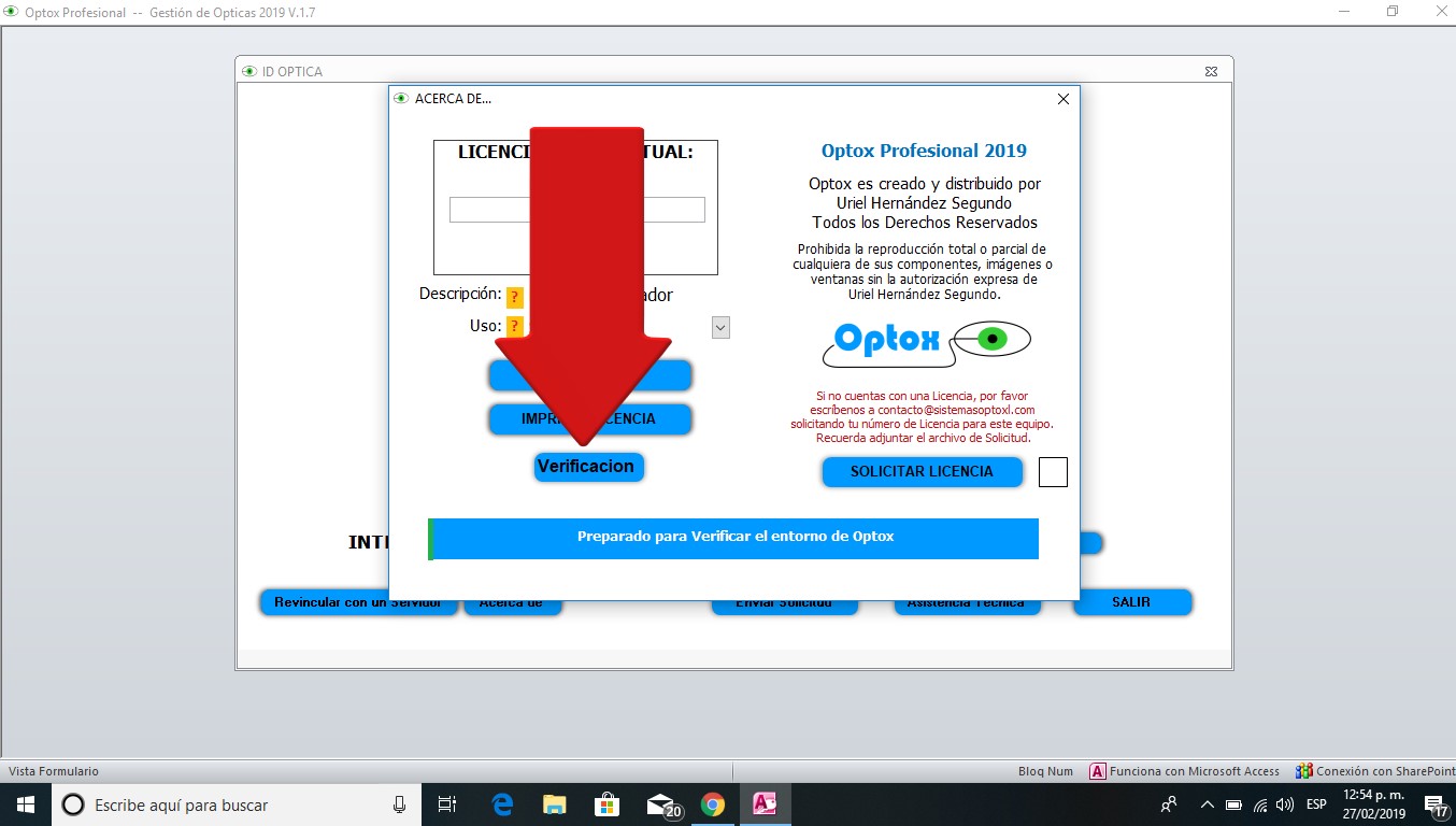 Base de conocimientos de Optox: ¿Cómo reconecto Optox con Sharepoint?