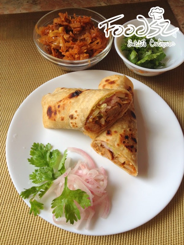 Foodsz: Soya Kathi Rolls