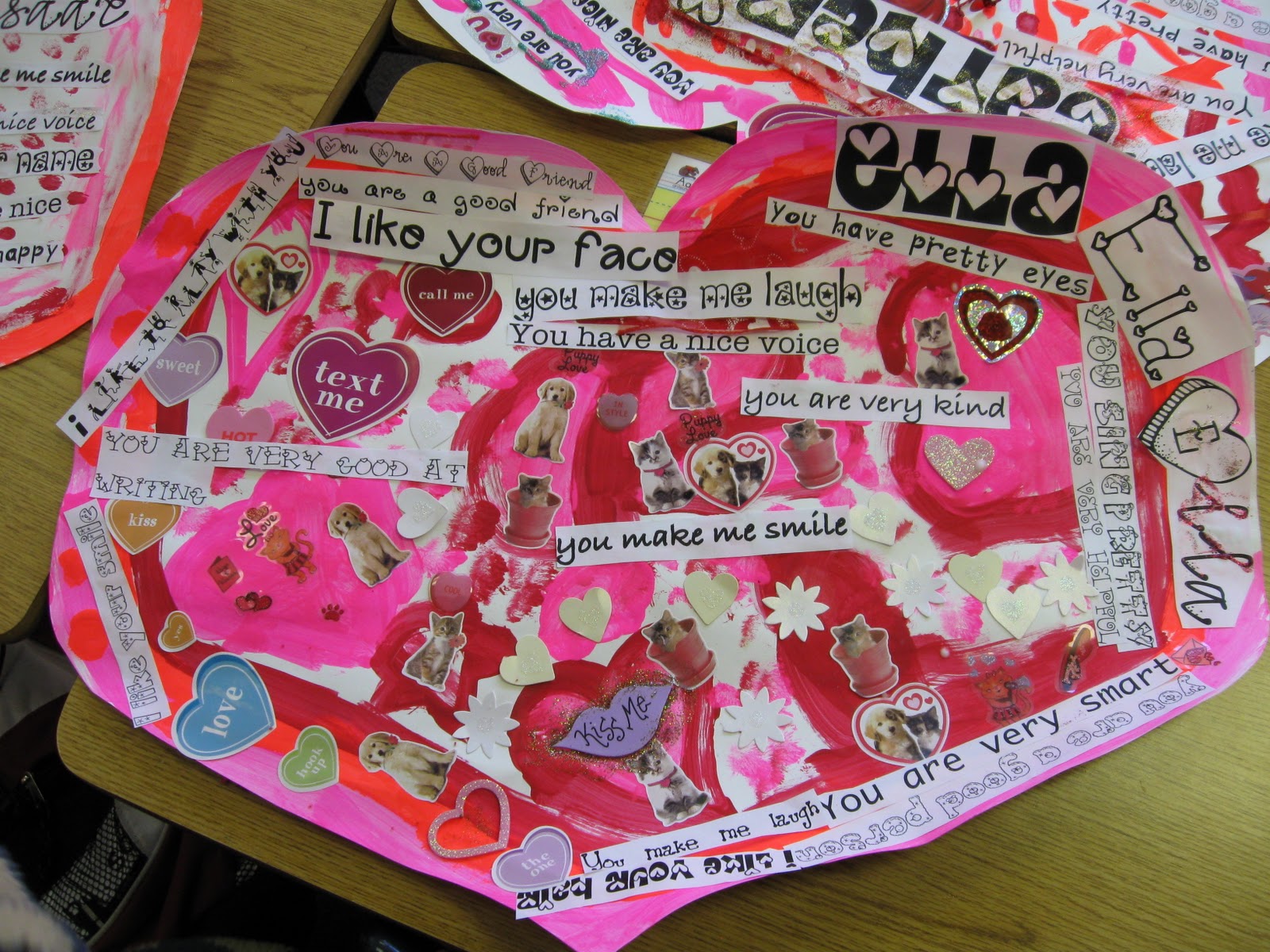 1st Grade Learning Stars: Valentines Hearts