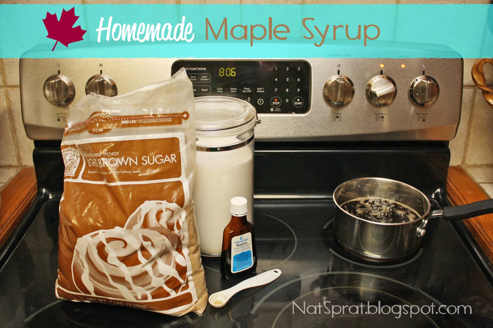 NatSprat: NatSprat's Homemade Maple Syrup