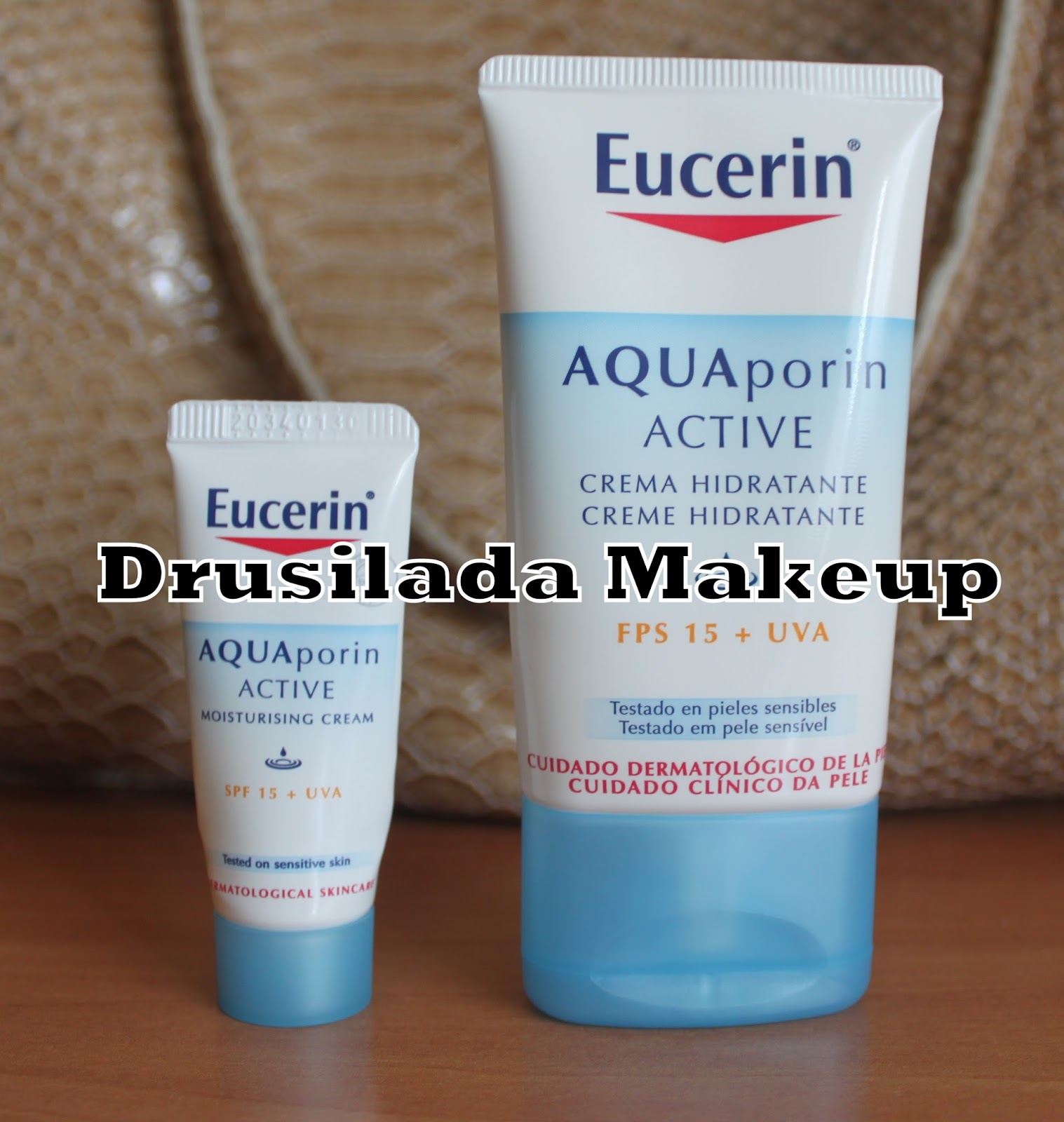 DRUSILADA MAKEUP: Aquaporin active crema hidratante SPF15 + UVA de ...