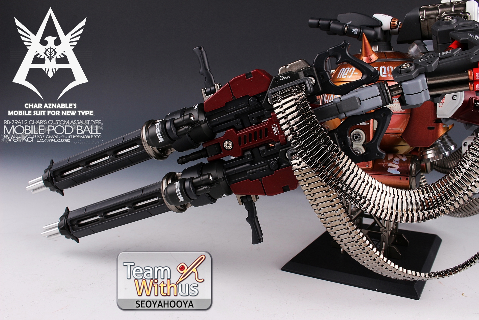 GUNDAM GUY: MG 1/100 Mobile Pod Ball Project - Char Aznable's Ball ...