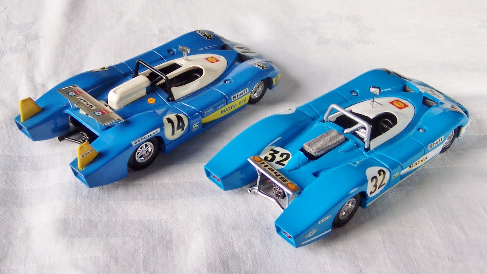 Modifications of 1:43 models: Matra