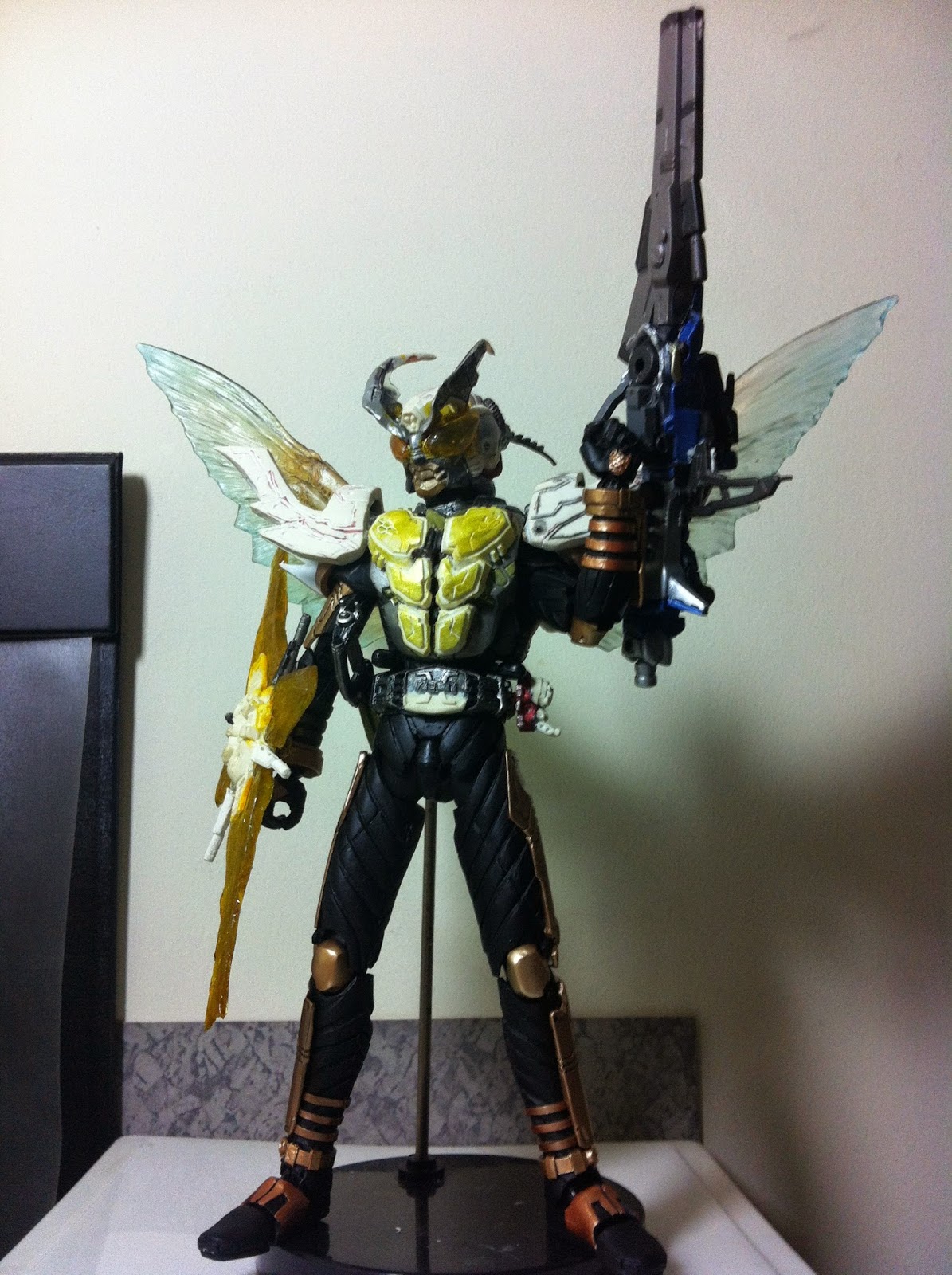 Kamen Rider World: Tutorial Custom SIC Hyper Zabee / Hornet Part 3