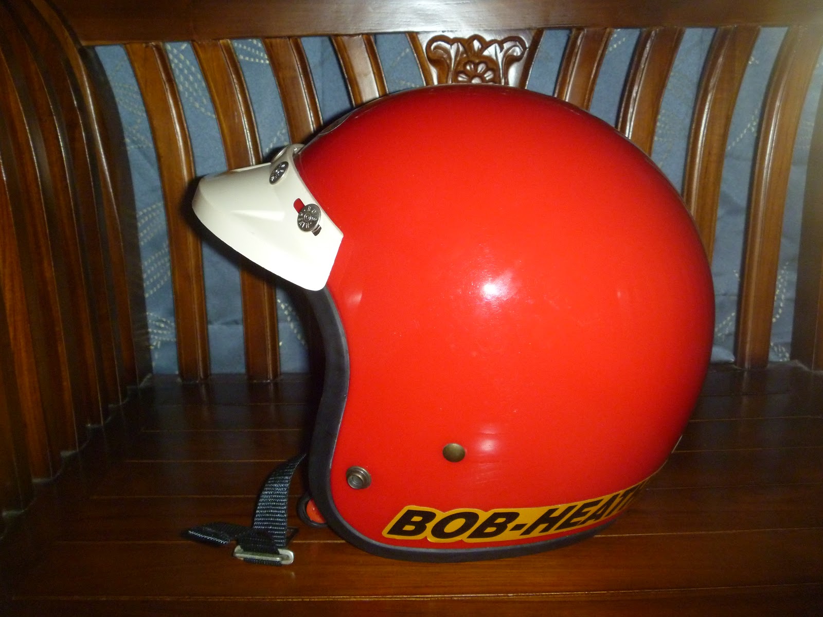 rzlbundle: helmet bob heath 5 button rare merah