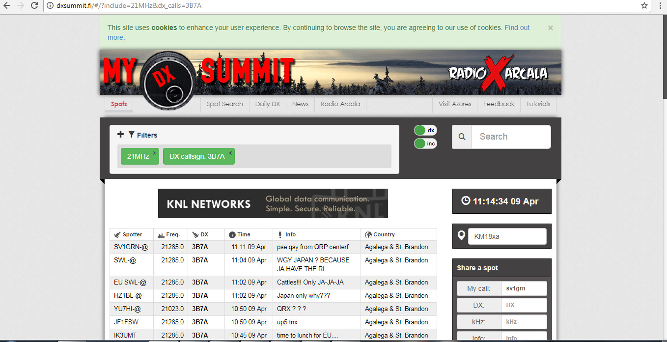 SV1GRN: Respect QRP frequencies
