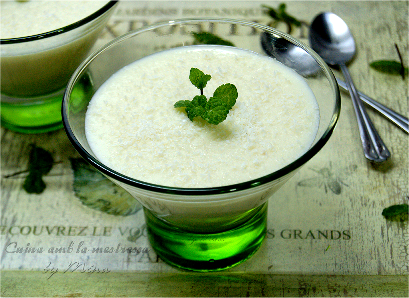 Cocina con Mina: Crema fría de melón y coco