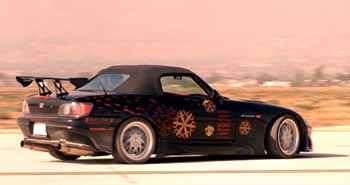 2000 Honda s2000 from The Fast & The Furious - Cool Cars in Movies