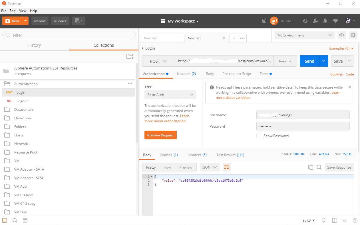 Startup guide for vSphere Automation SDK for REST API