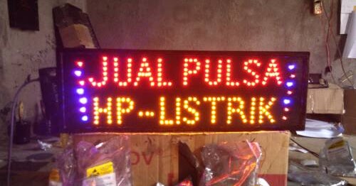 Jual berbagai macam Tulisan dan Gambar Lampu Led / Led Sign Grosir dan ...