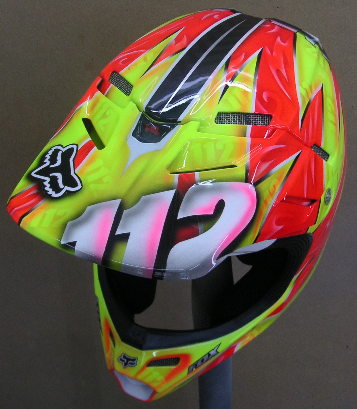 Hand Painted Helmets - Design your helmet today..!!: Hand Painted MX ...