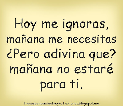 Frases Pensamientos Y Reflexiones: Frases De Ignorar