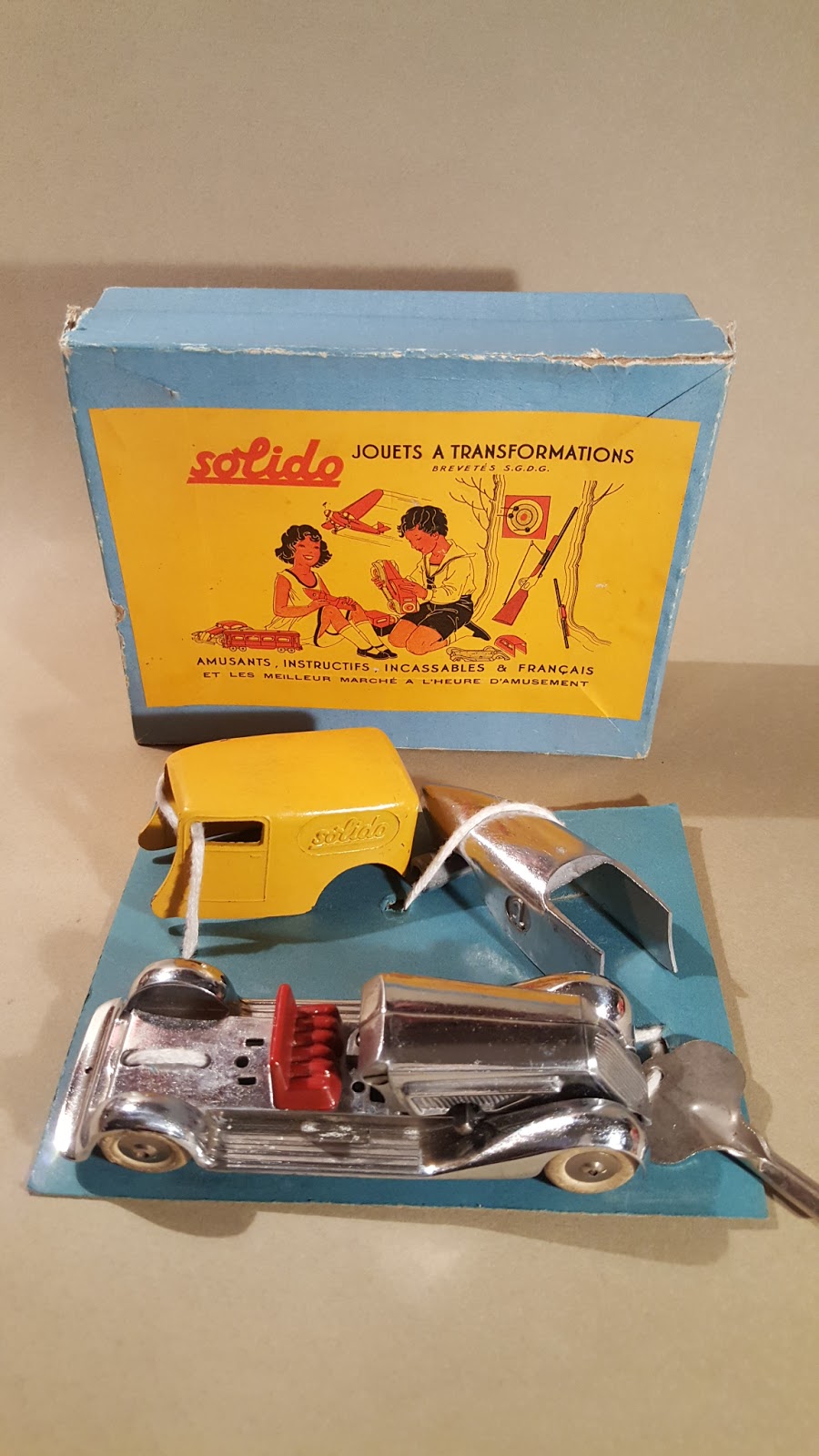 AU JOUET PARISIEN: Solido Démontable 100 Junior Avant Guerre Coffret ...