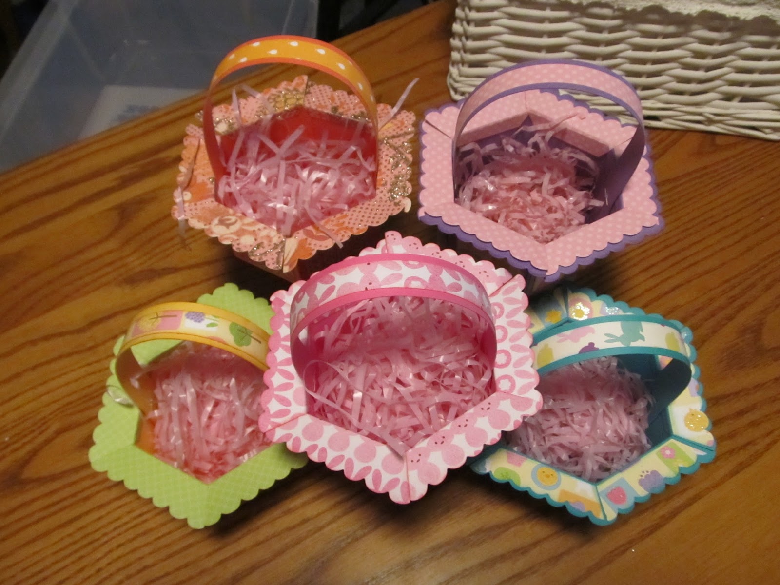 Calla Lily Studio Blog: Stampin Up Window Box Easter Baskets