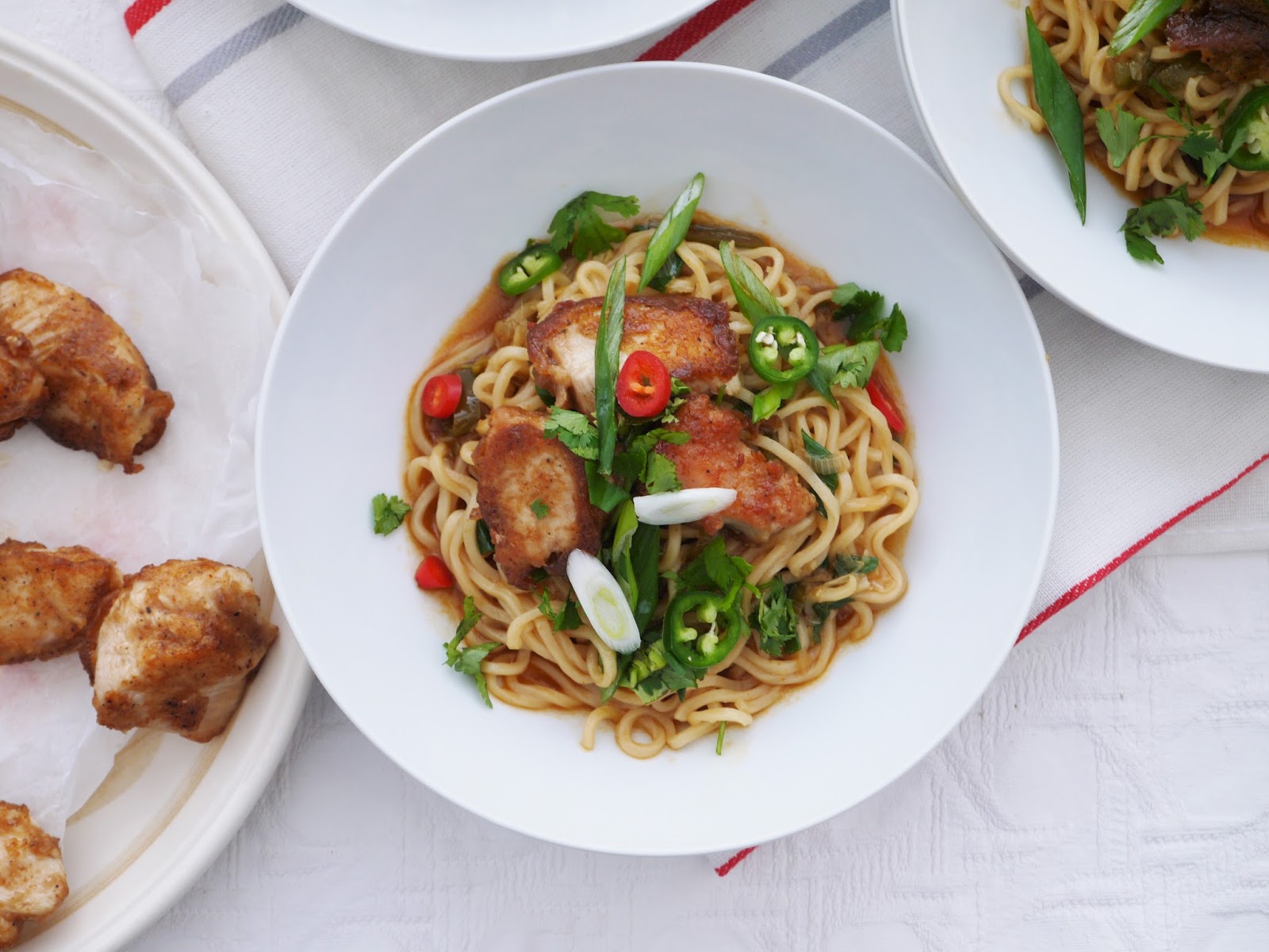This Muslim Girl Bakes: Red Chilli Chicken Nuggets with Ginger Garlic ...