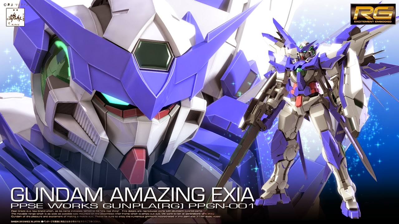 GUNDAM GUY: Gundam Build Fighters Digital Fan Art - Amazing Exia Full ...