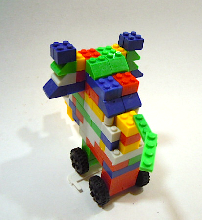 An Elephant a Day: Elephant No. 107: Plastic Building Bricks