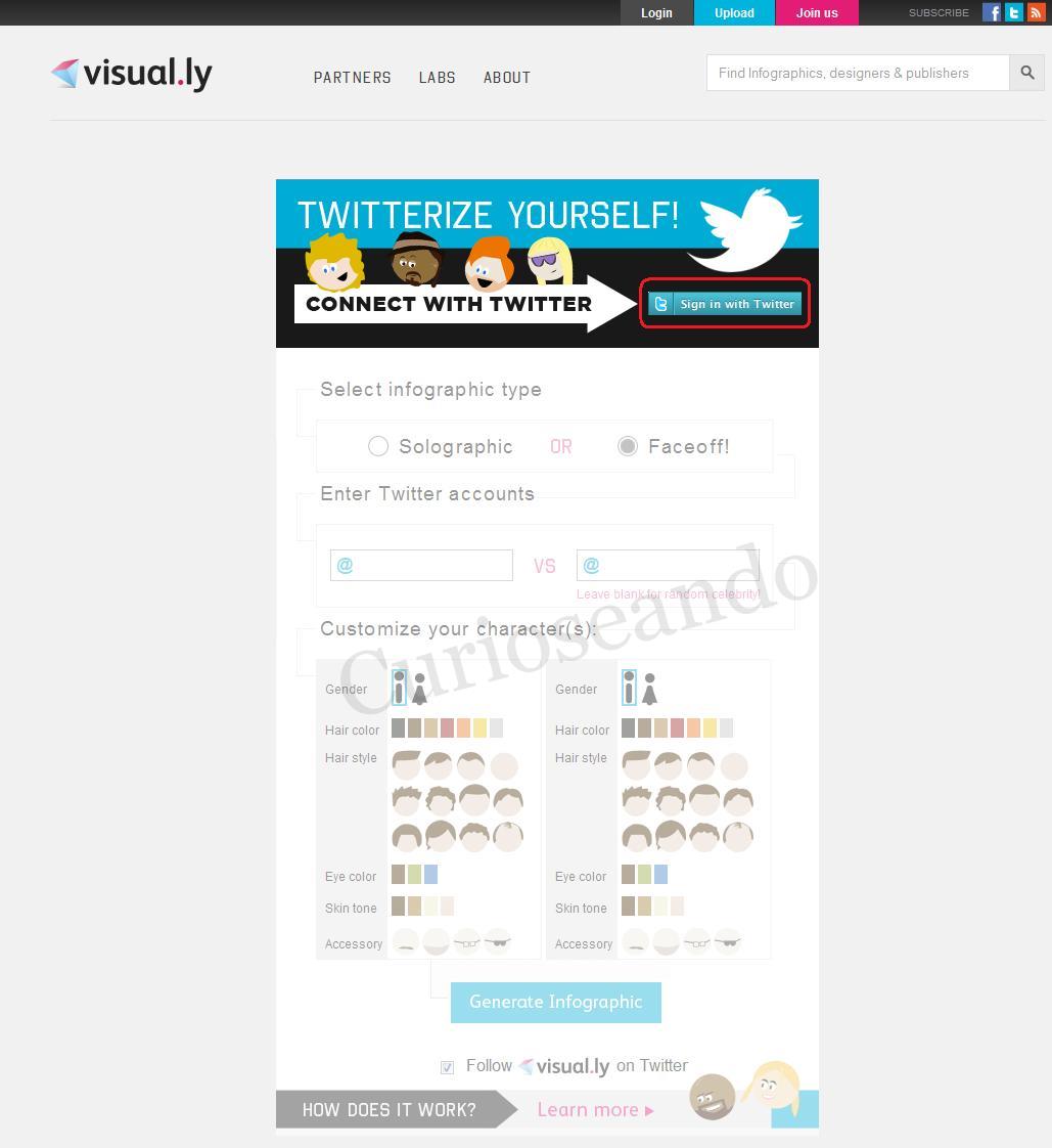 Haz una infografía con tus datos de Twitter y visual.ly ~ Curioseando