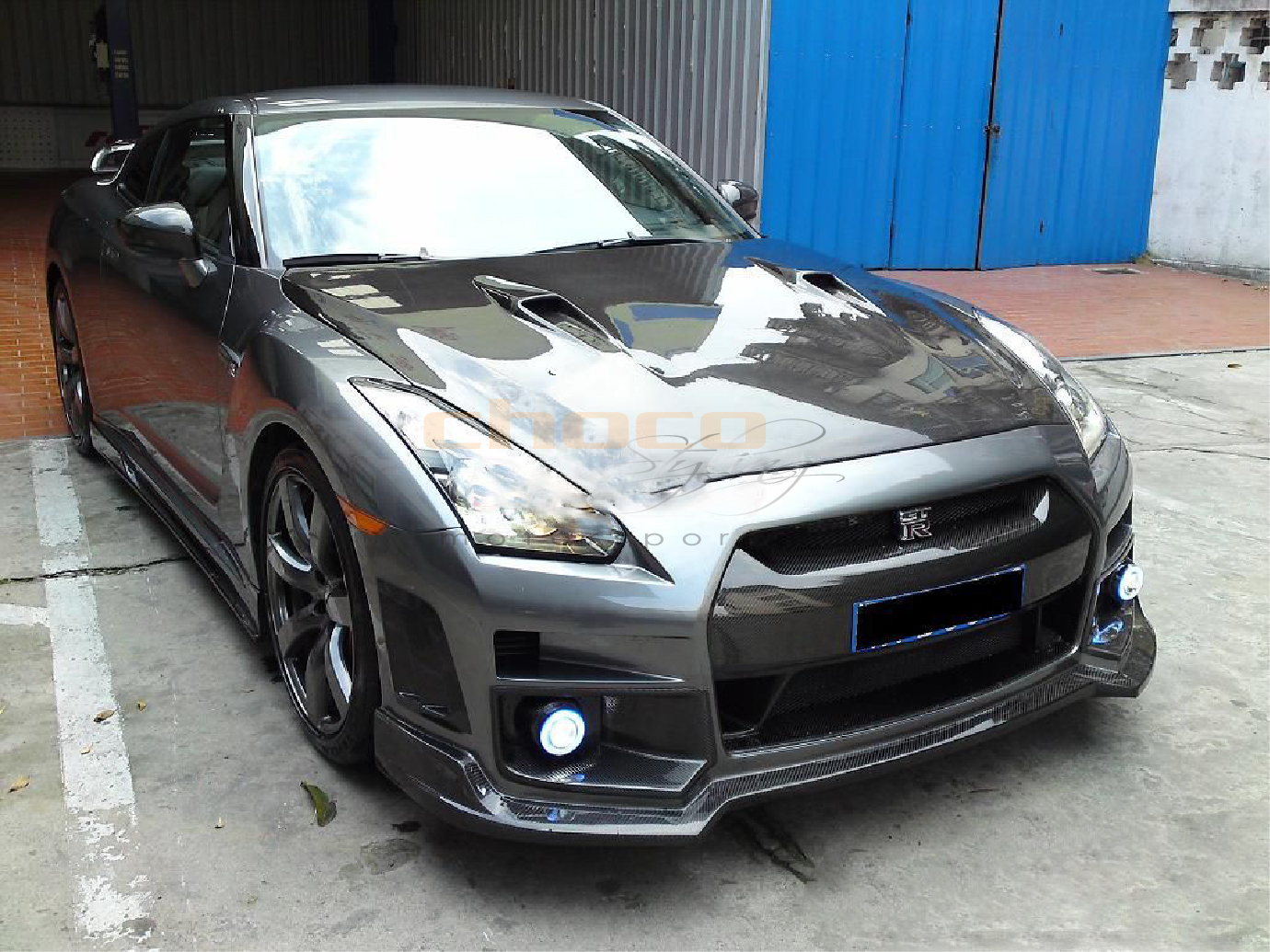 Choco Styling Motorsport: R35 Front bumper Wald Style