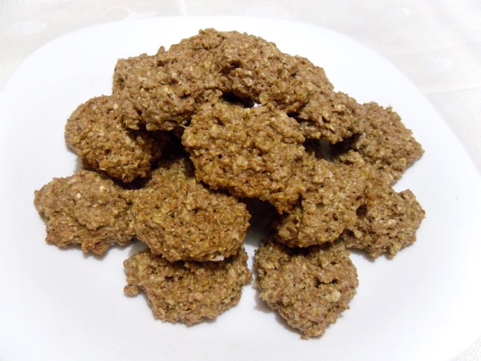 Biscoitos de aveia - Receitas de pecados no prato