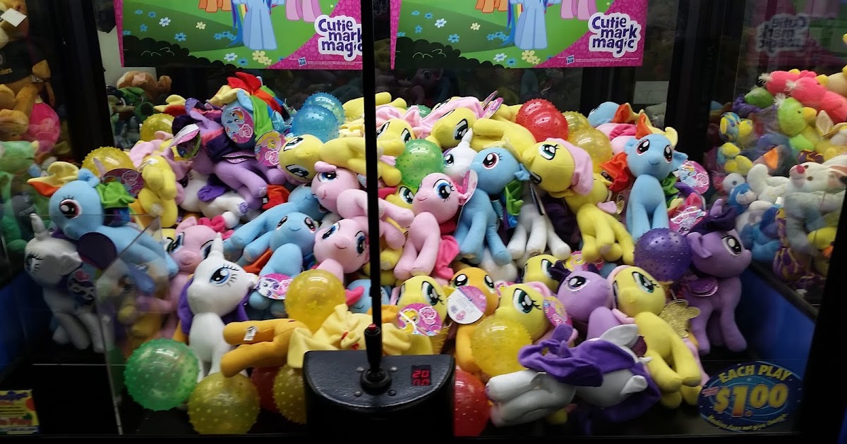 Equestria Daily - MLP Stuff!: More Claw Machines Being Taken Over by Ponies