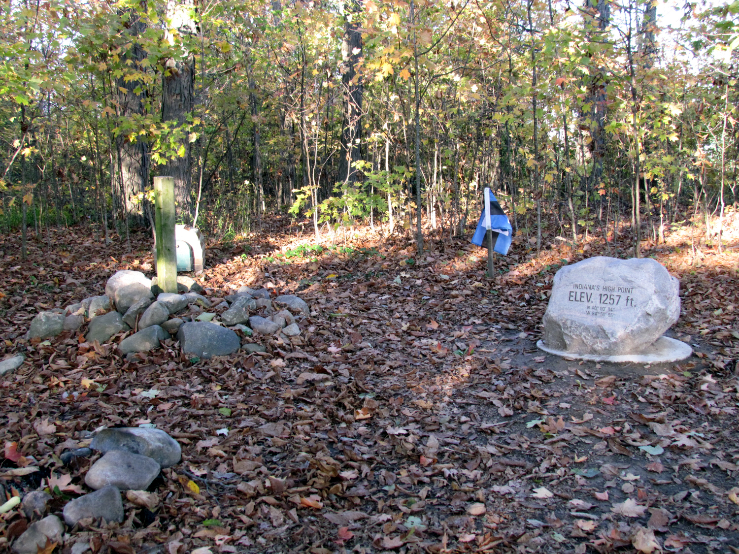 A Geographer's Scrapbook: Hoosier Hill - The Highpoint of Indiana