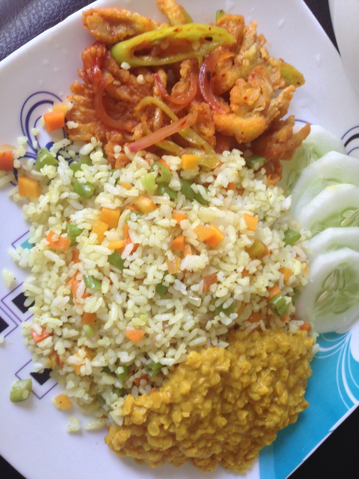 The Vegan Kitchen Sri Lanka: Fried rice from Vegan Kitchen Sri Lanka