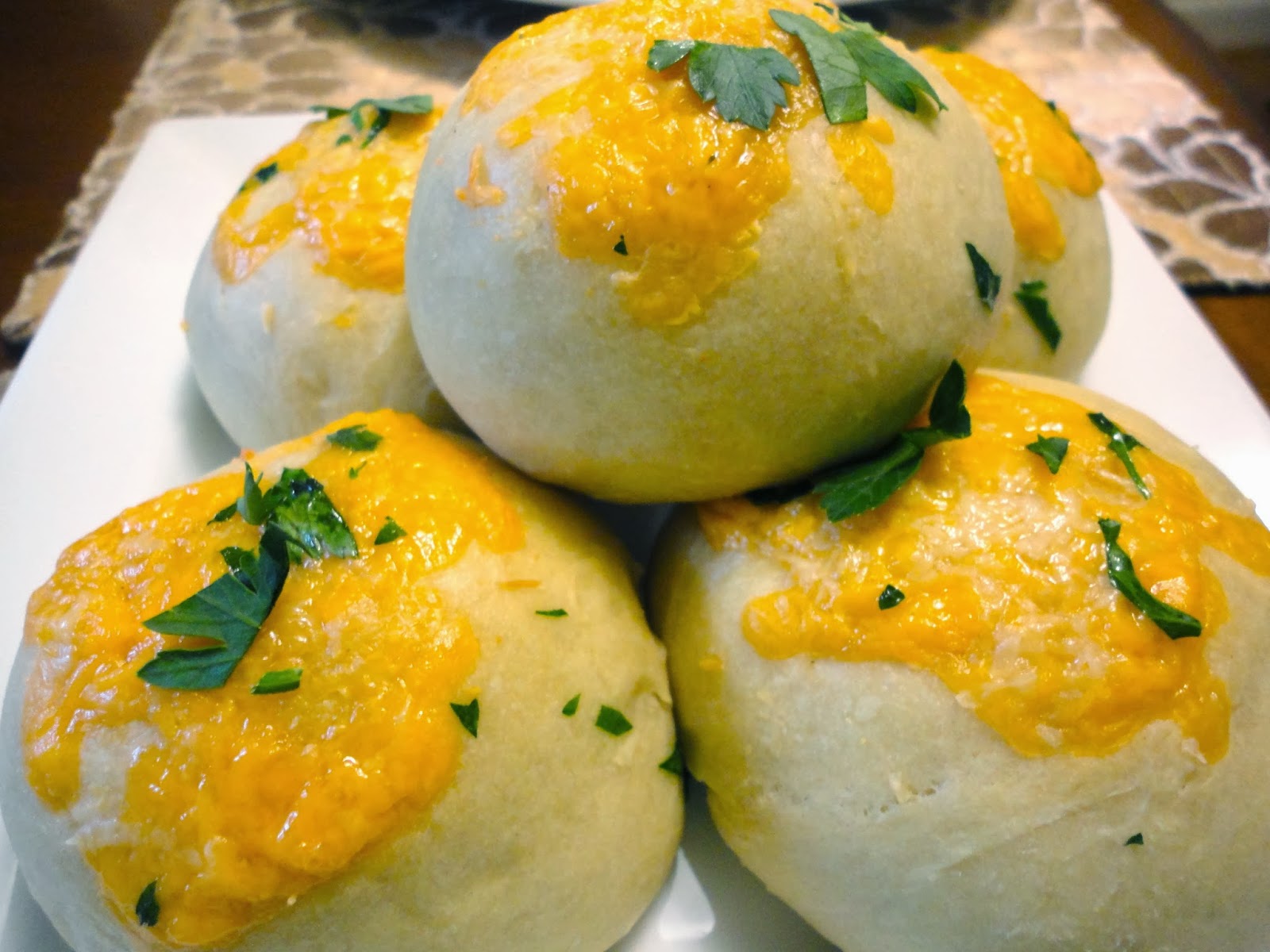 Blissful Baking: Peeta's Cheese Buns
