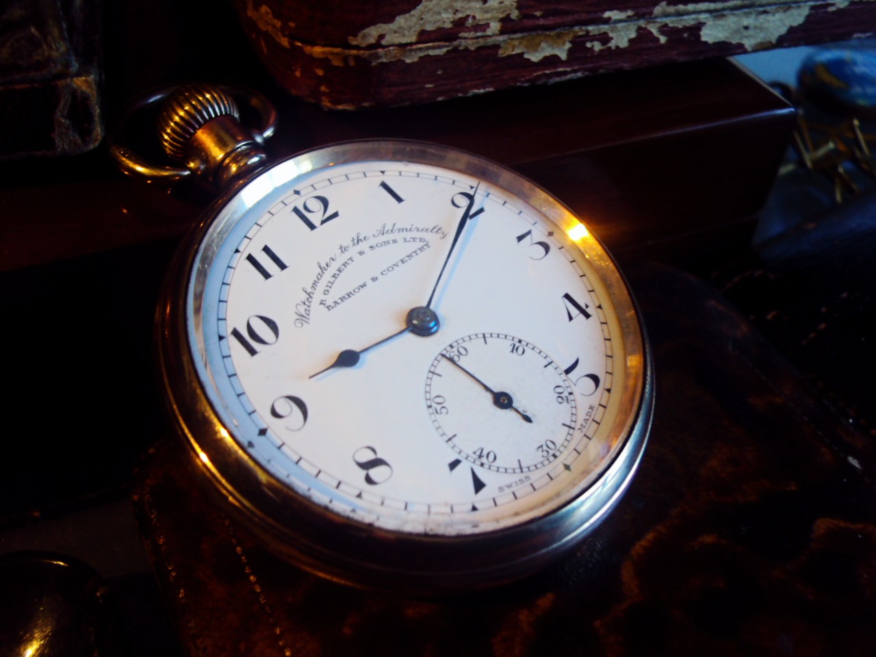 Fossils & Antiques: RARE ANTIQUE GOLD POCKET WATCH R GILBERT & SONS ...