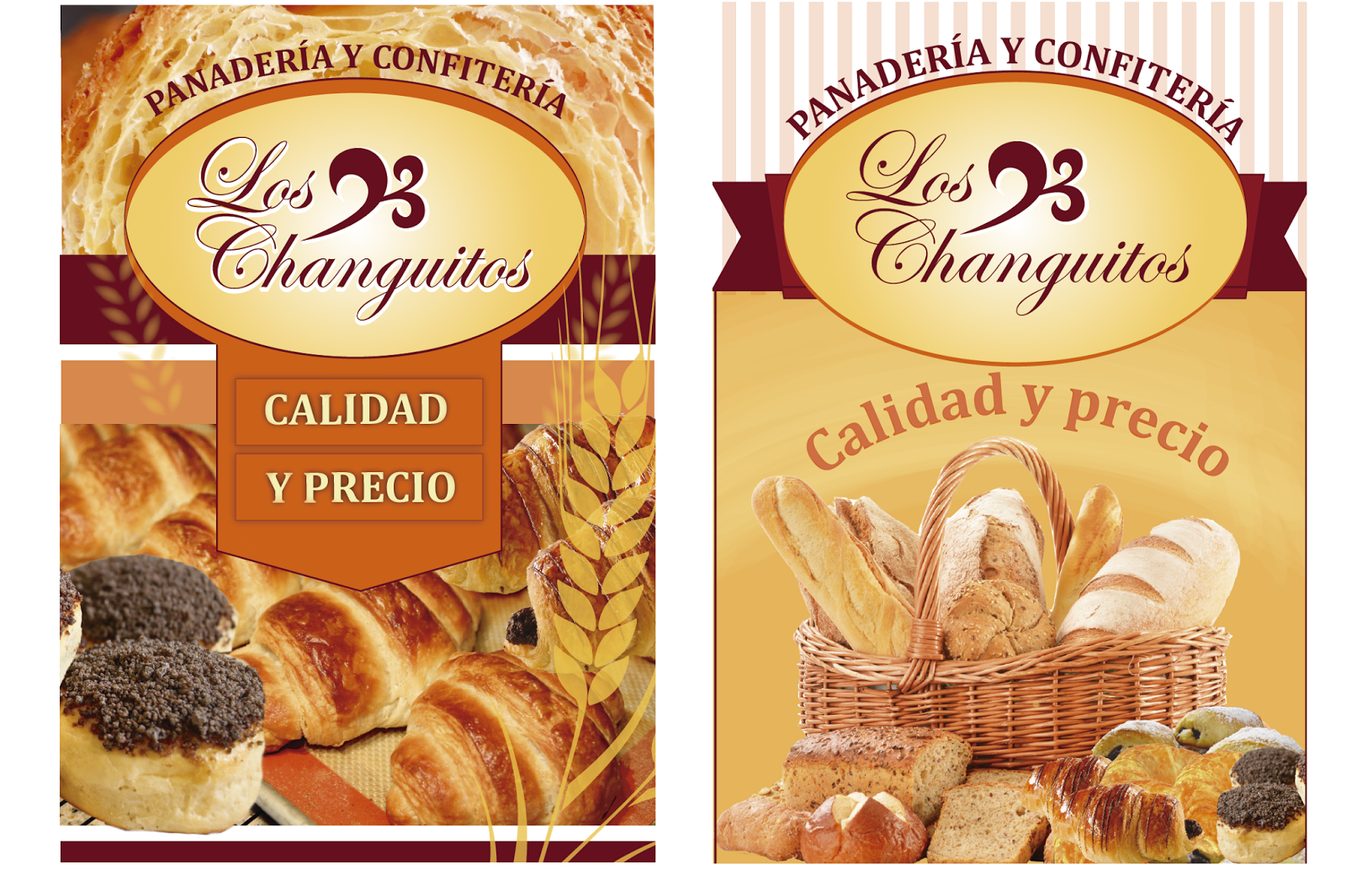 Diseños Raife: Muestras gráficas en vinilo de impresión, panadería.