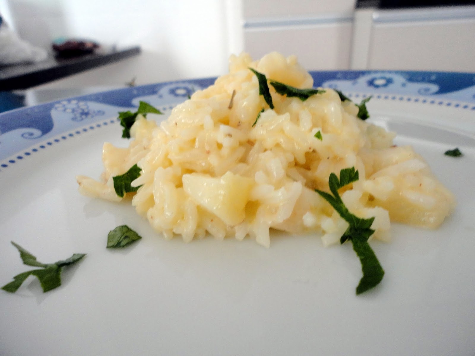 Diário de Dois Chefes de Cozinha: RECEITA DE ARROZ DE PERA COM PARMESÃO