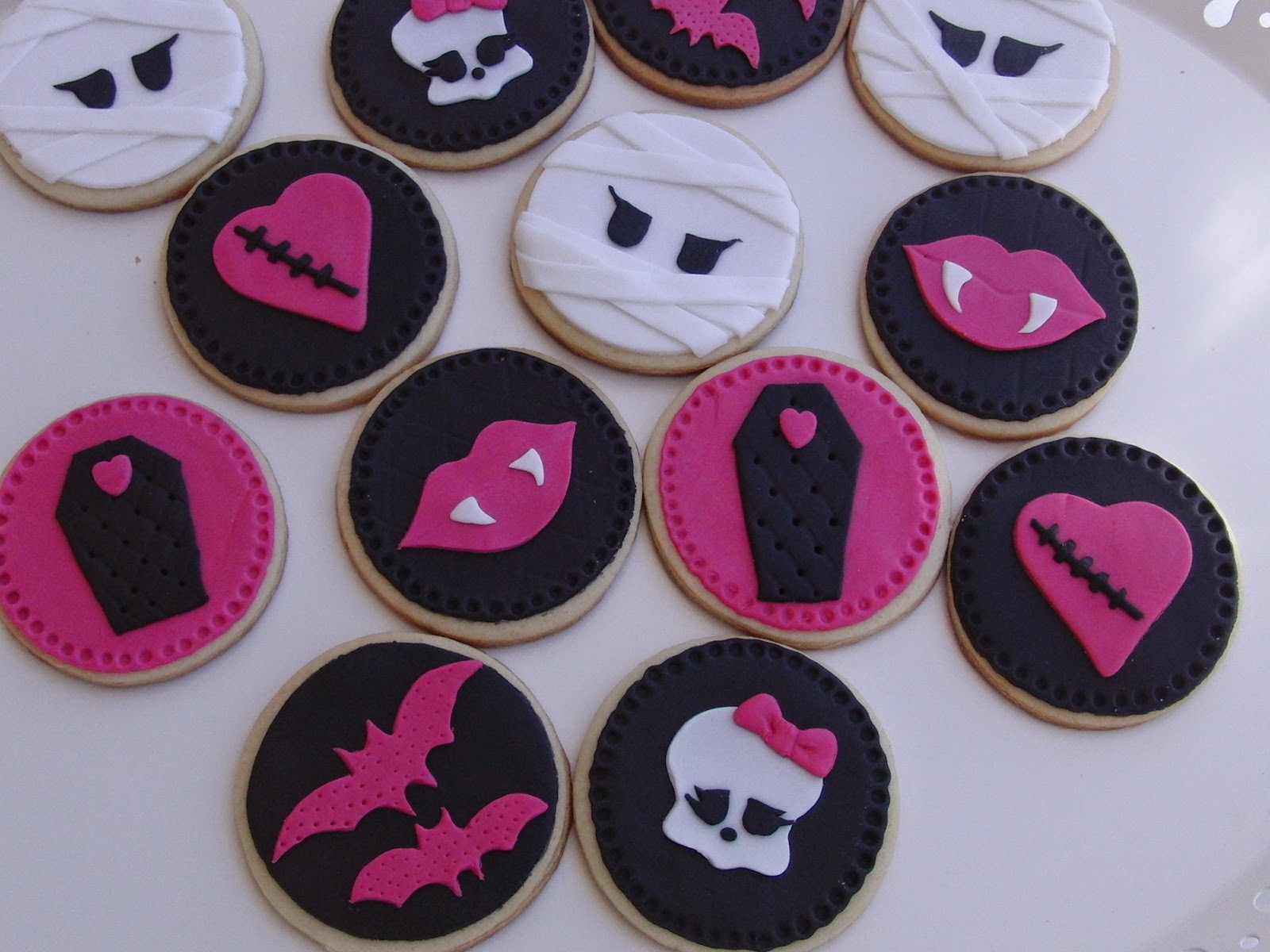 Te hago un postre: Galletas Monster High