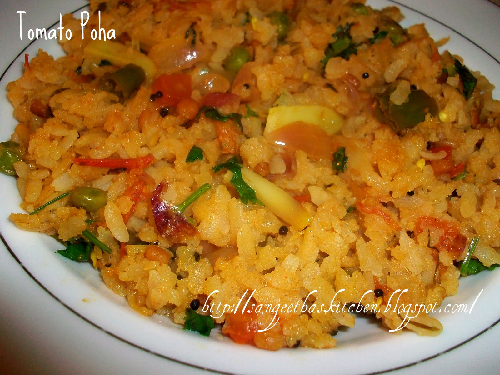 Spicy Treats: Tomato Poha