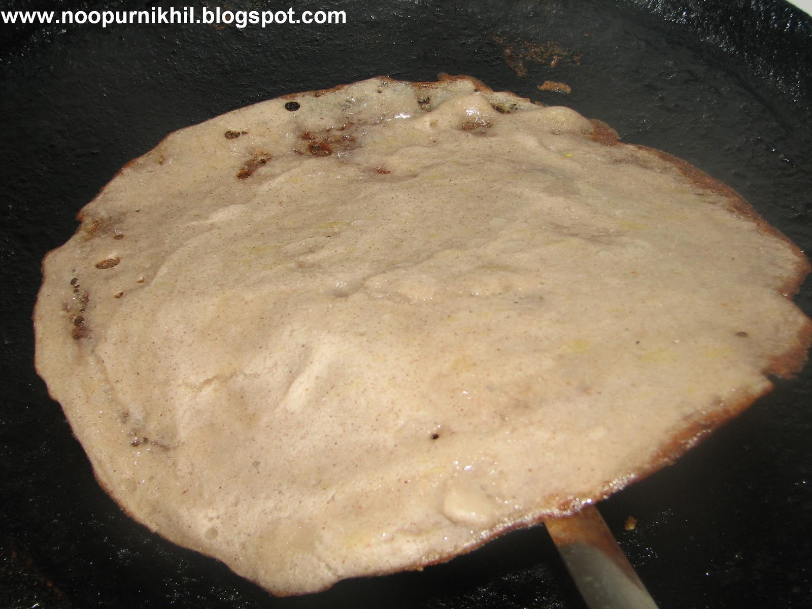 foodsonline: Singoda flour dosai