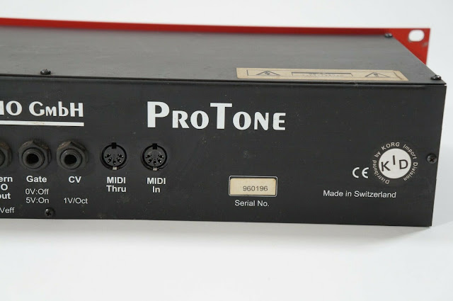 MATRIXSYNTH: SPECTRAL AUDIO ProTone Analog Synthesizer SN 960196