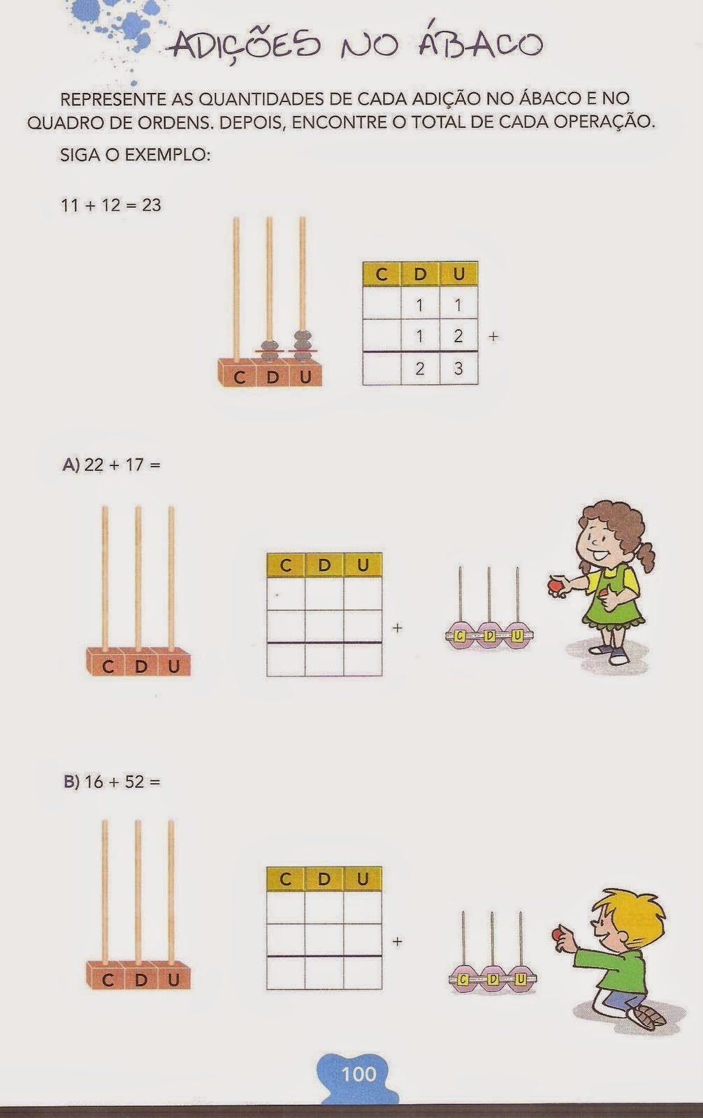 Matemática no Ensino Fundamental 1: Atividades com o uso de Ábacos: