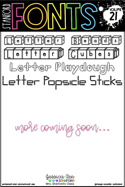 Fonts Perfect for Teachers, Classrooms, and Silhouette Projects! | Mrs ...