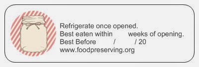 FOOD PRESERVING: PRINTABLES