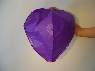 Tissue Paper Hot Air Balloon