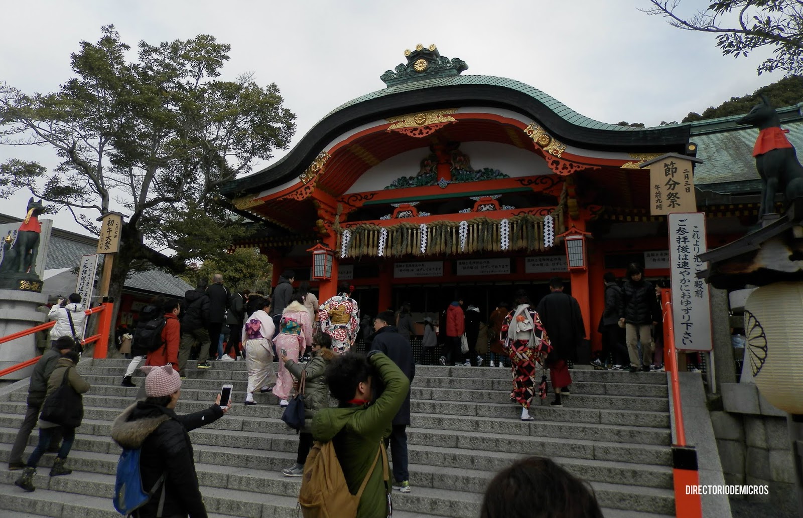 Caminando por los Toris de Fushimi Inari