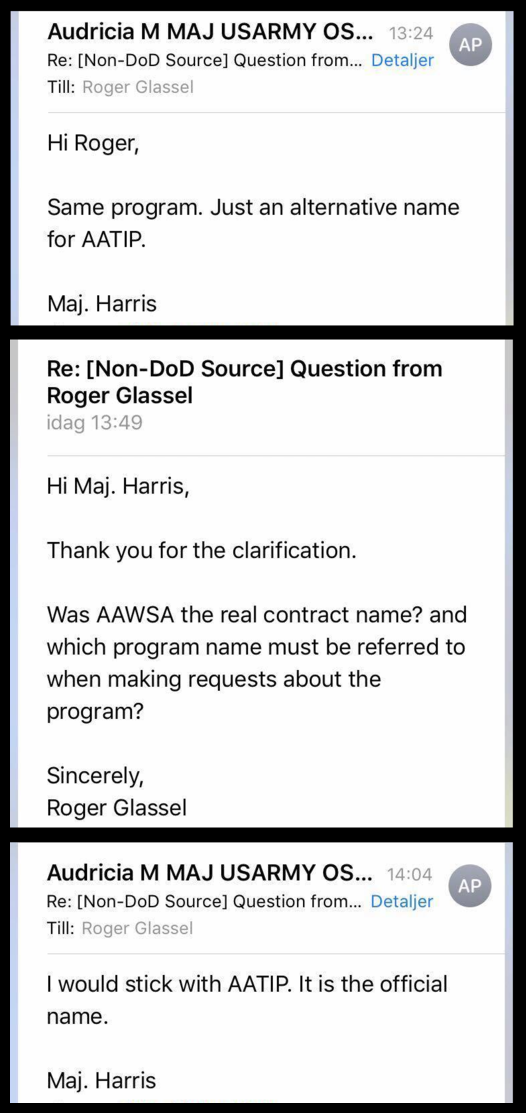 Blue Blurry Lines: Pentagon Confirmation: AATIP = Advanced Aerospace ...