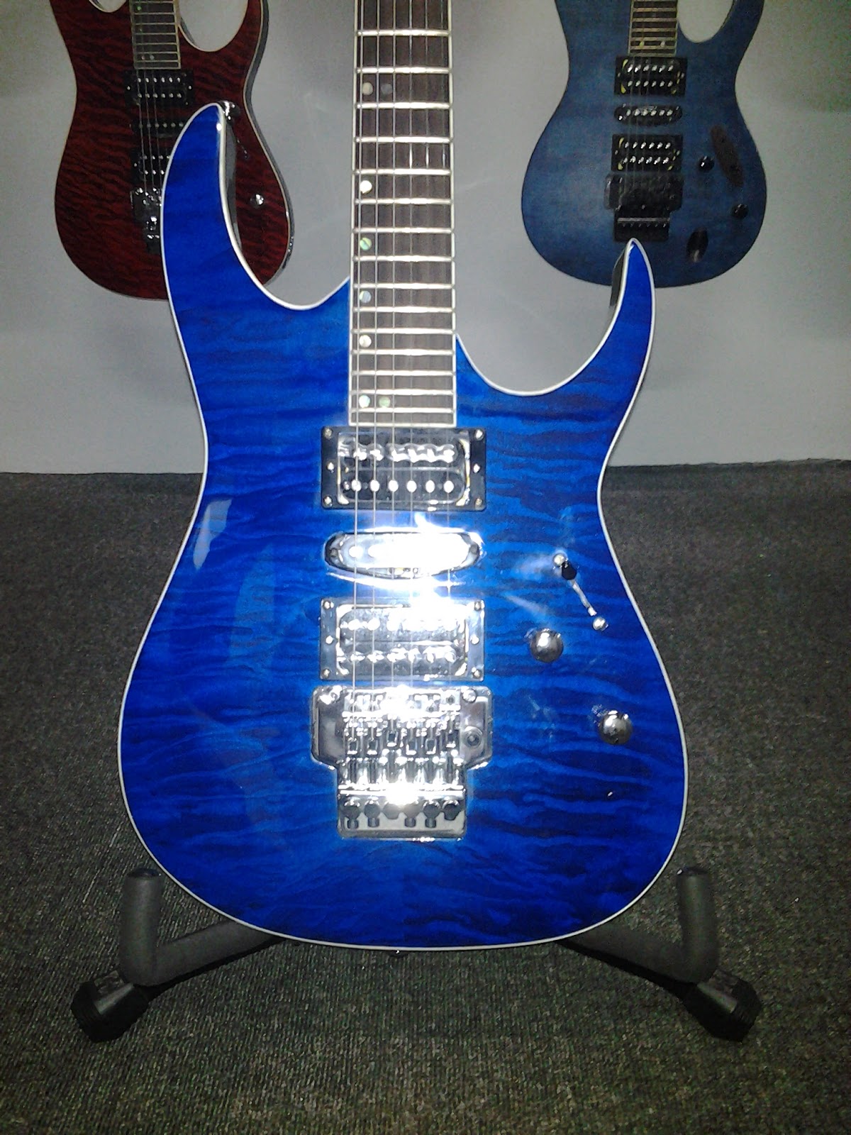 Legacy Studio: Ibanez RG Premium Electric Guitar - Cobalt Blue Surge