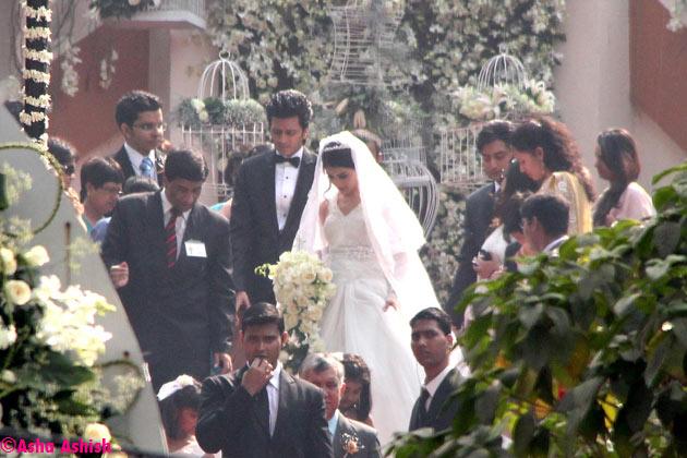 Asha Ashish: Riteish Deshmukh and Genelia D'Souza's church wedding