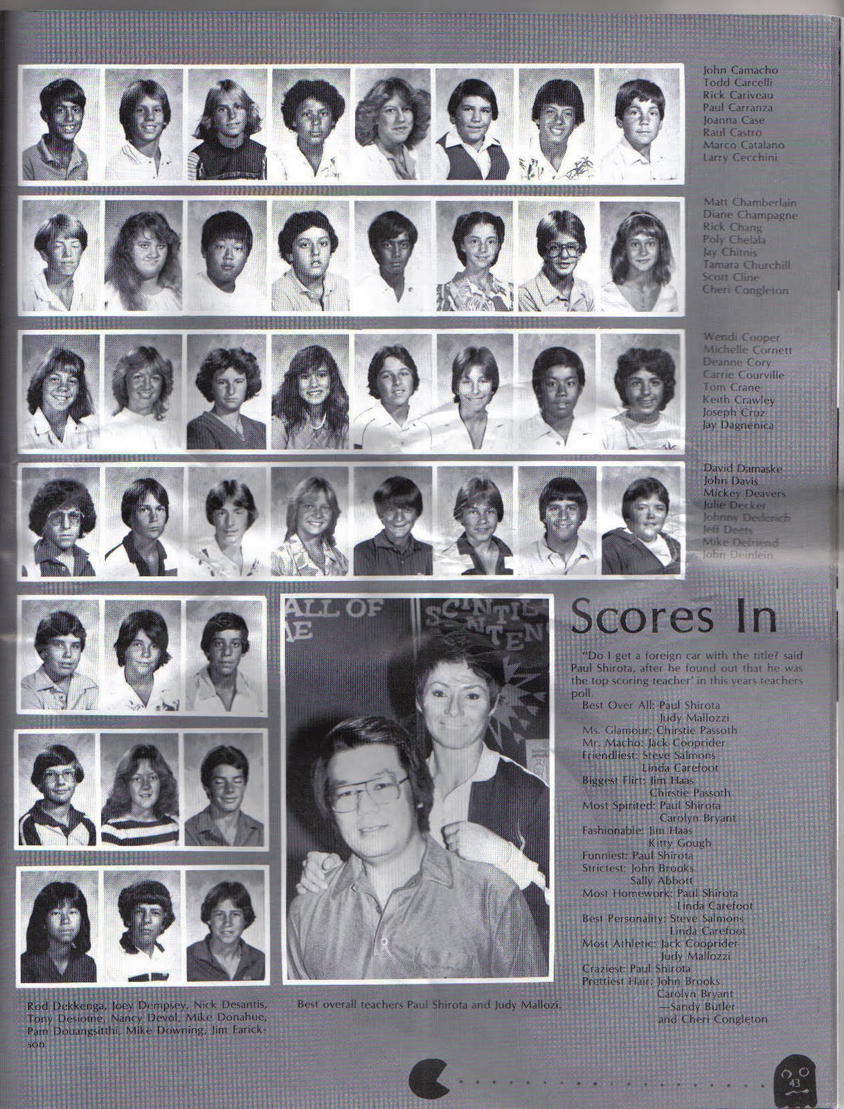 Diamond Bar High School Class of 1986: Chaparral 8th Grade 1981-82