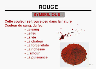 Cours d' ARTS APPLIQUES: COURS N°19 : ROUGE // Symbolique de la couleur