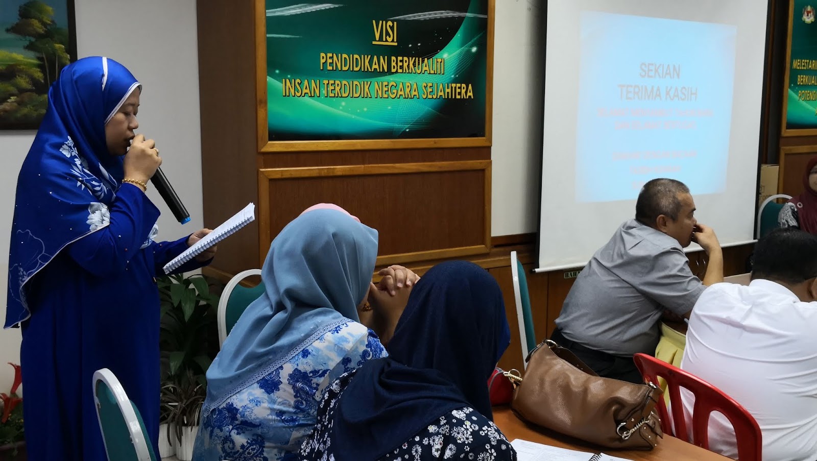 Terima Kasih Puan Saliza - SMK Taman Bukit Indah, Johor Bahru