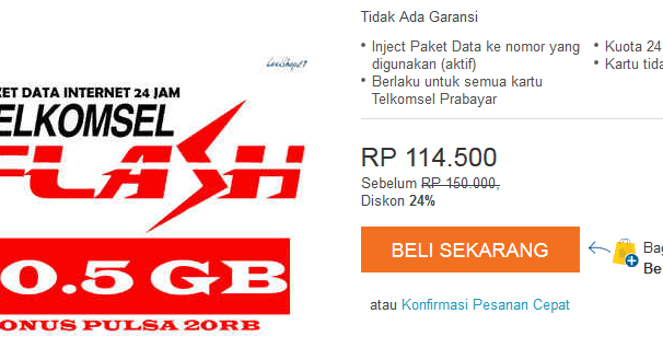 Paket Internet Dan Pulsa Telkomsel