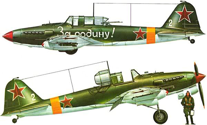 História Militar - Carlos Daroz: ILYUSHIN Il-2 STURMOVIK: O TANQUE VOADOR