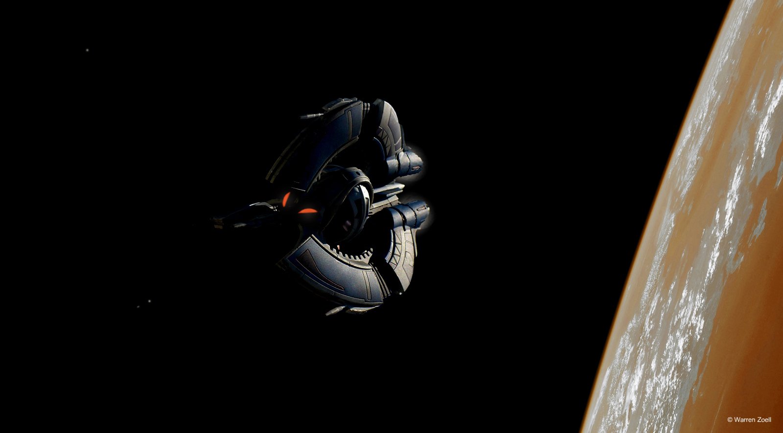 The Great Canadian Model Builders Web Page!: Droid Tri-Fighter Composite